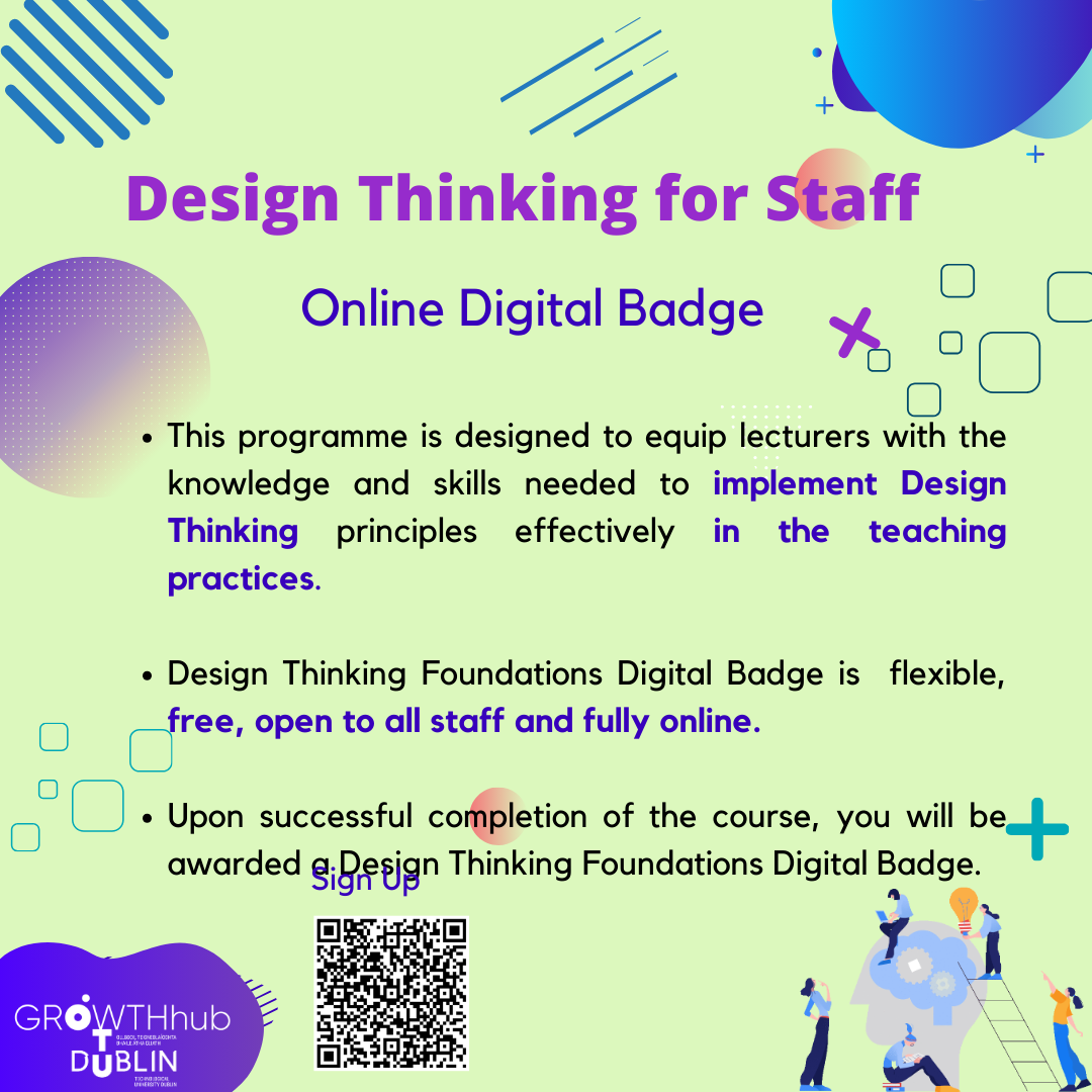 Launch of Design Thinking Digital Badge for Staff (Online digital badge ...
