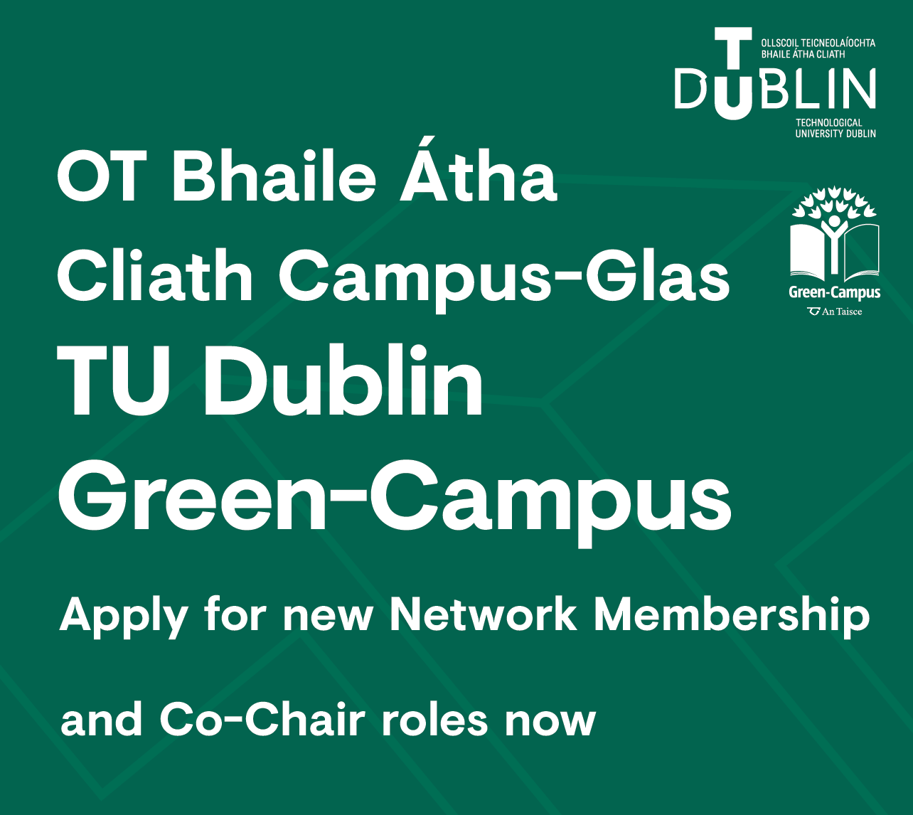 Interested to apply for new Green-Campus Network Membership and Co ...