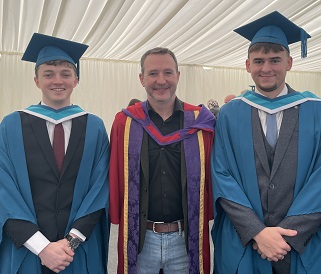 Celebrations for our mathematics graduates at the October conferring ...