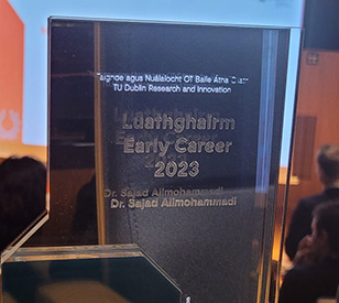 MechEng Lecturer wins TU Dublin Research and Innovation award | School of Mechanical Engineering ...